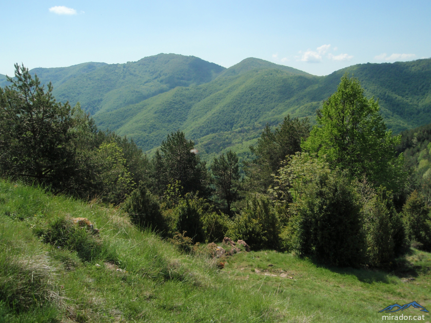 La Vall de Bianya (mapa) » Garrotxa » Comarques Gironines » Cataluña ...